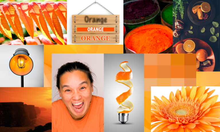 Energizing Orange